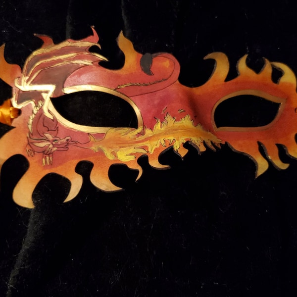 Red Masquerade Mask - Etsy