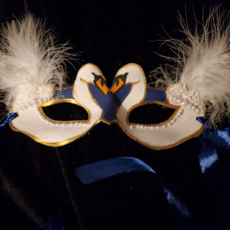 Black Swan Mask - Etsy