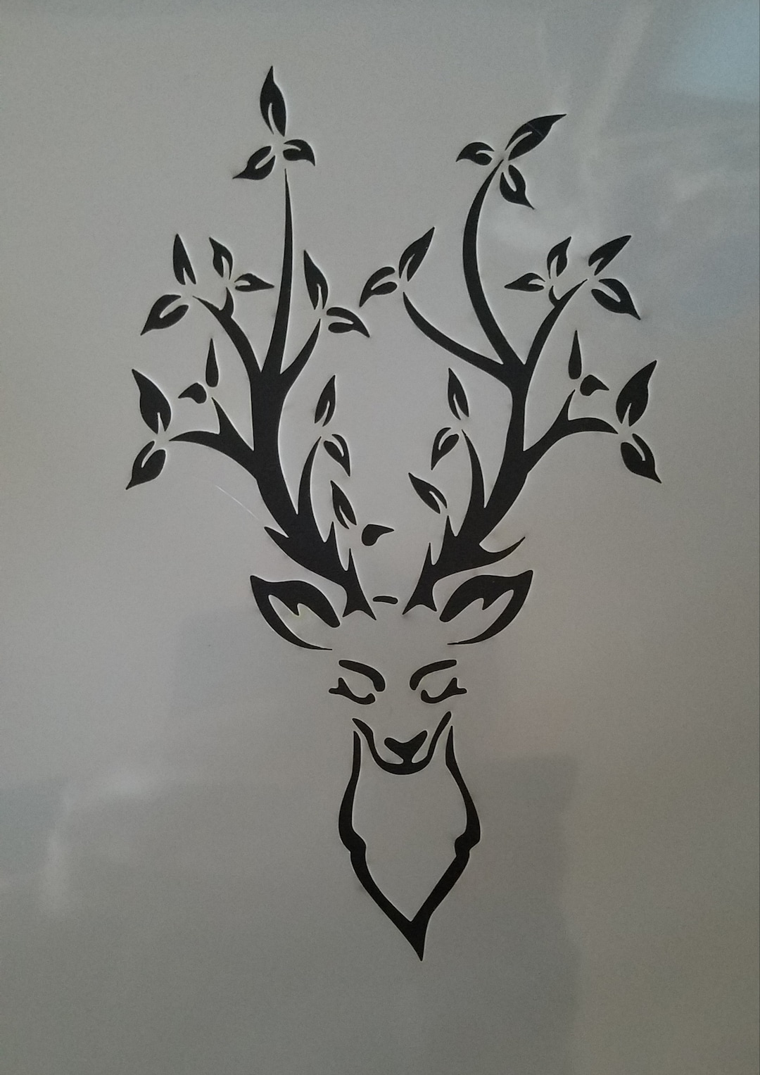 Stag Stencil (additional Shipping Options) - Etsy