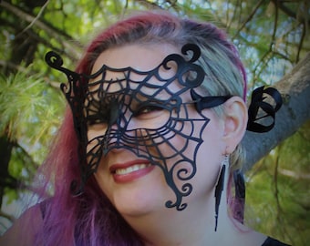 Spider Masquerade Mask - Etsy