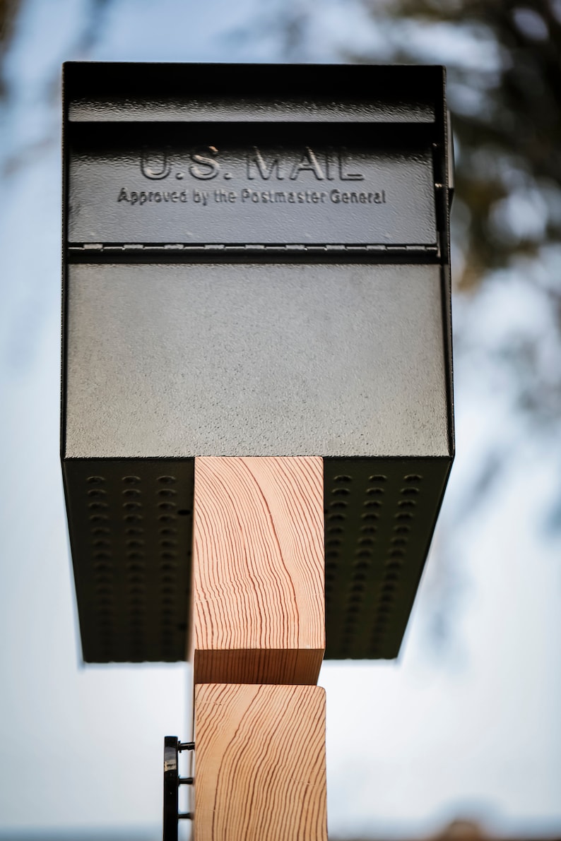 Mid Century Modern BLOCK Mailbox Instructions - Etsy