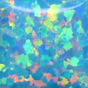 Bello Opal 95g OP80 Turquoise Green Lab Grown Synthetic Opal Rough ...