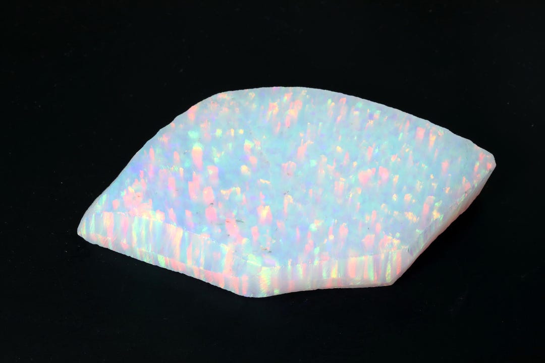 Jelly Opal 98g OP533 Bello Opal White Lab Grown Synthetic Opal Rough ...