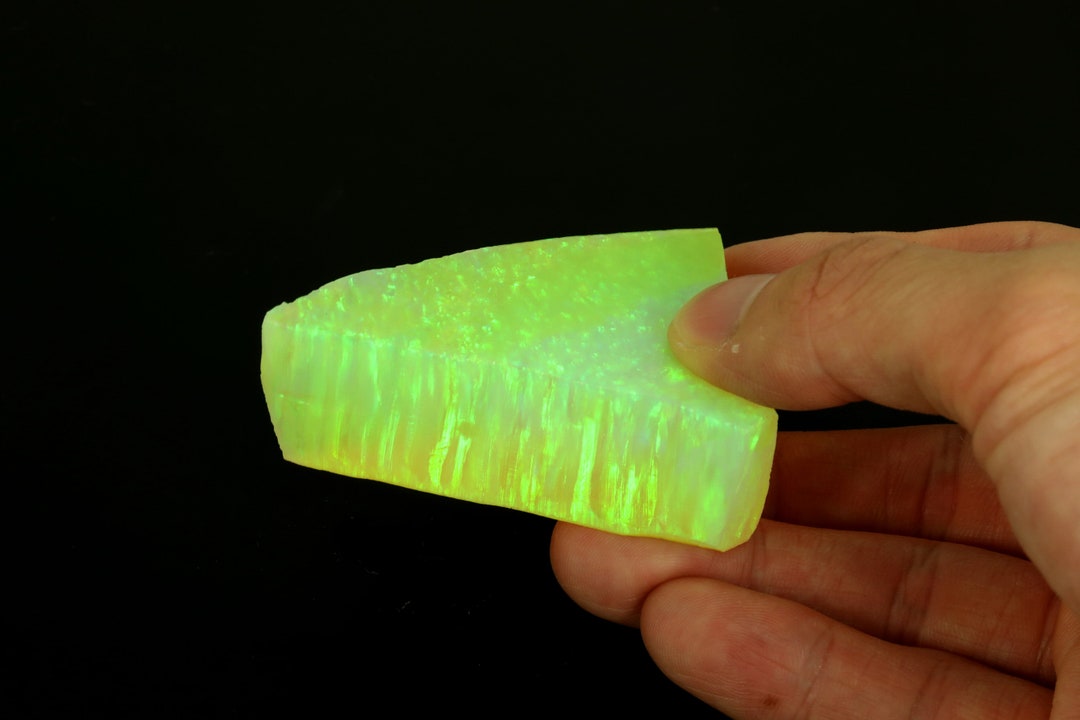 New ! Jelly Opal 55g OP549 Bello Opal Yellow Lab Created Grown ...