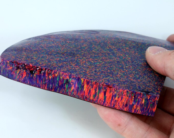 Bello Opal 214g Limited Lighter OP39 Purple Lab Grown Created Synthetic ...
