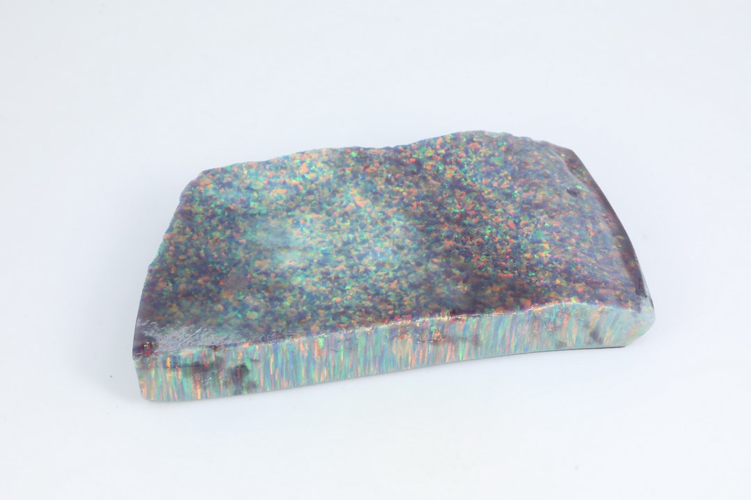 Bello Opal 166g Limited Grey Opal Lab Grown Created Synthetic Opal ...