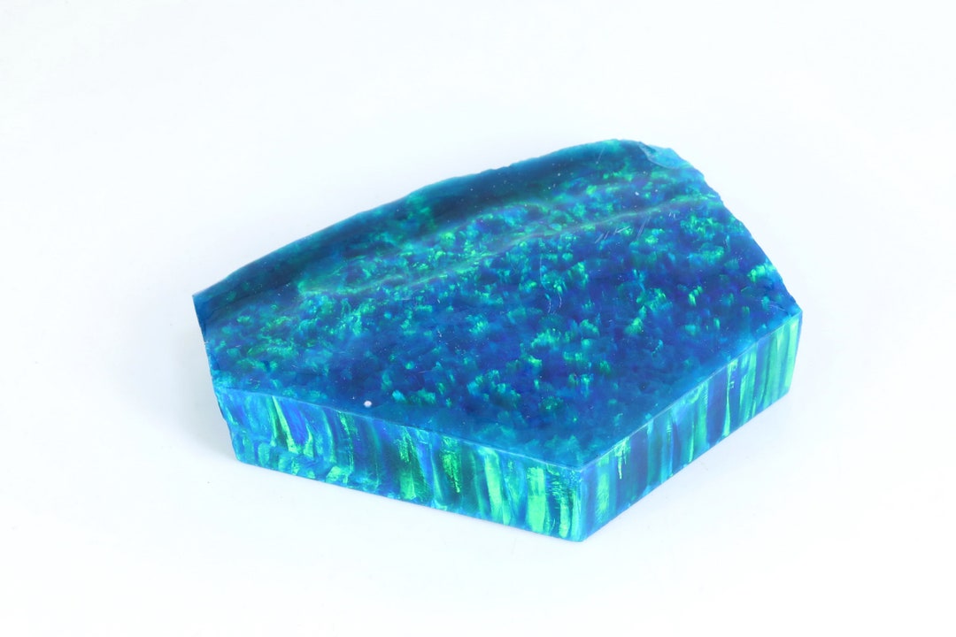 Jelly Opal OP501 Slab: 82g Black Lab Grown Bello Opal for DIY Inlay - Etsy