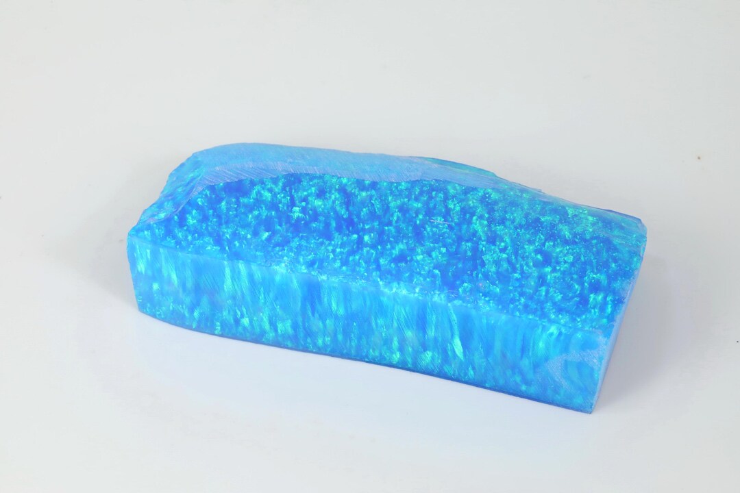 Jelly Opal 79g OP507 Bello Opal Blue Lab Grown Synthetic Opal Rough ...