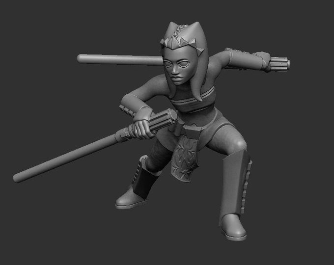 Starkiller Dark Apprentice DARK FIRE Legion Compatible 3D Printed - Etsy