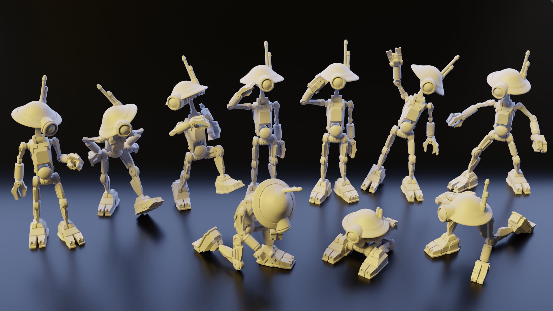 Midget Repair Droid Miniature SW Legion Compatible Resin 3D - Etsy
