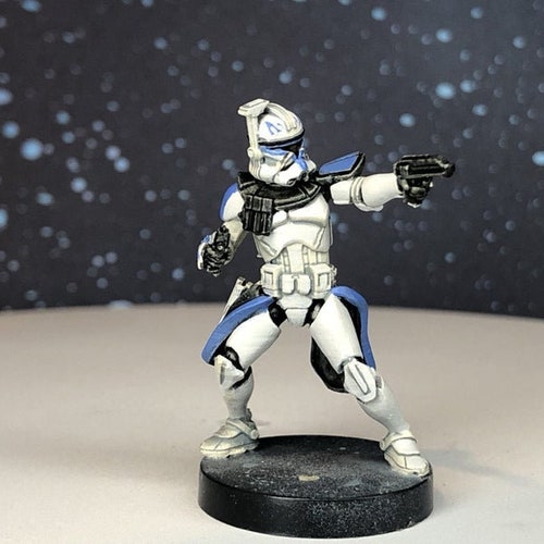 Mando Male Mandalorian SKULLFORGE Legion Compatible 3D | Etsy