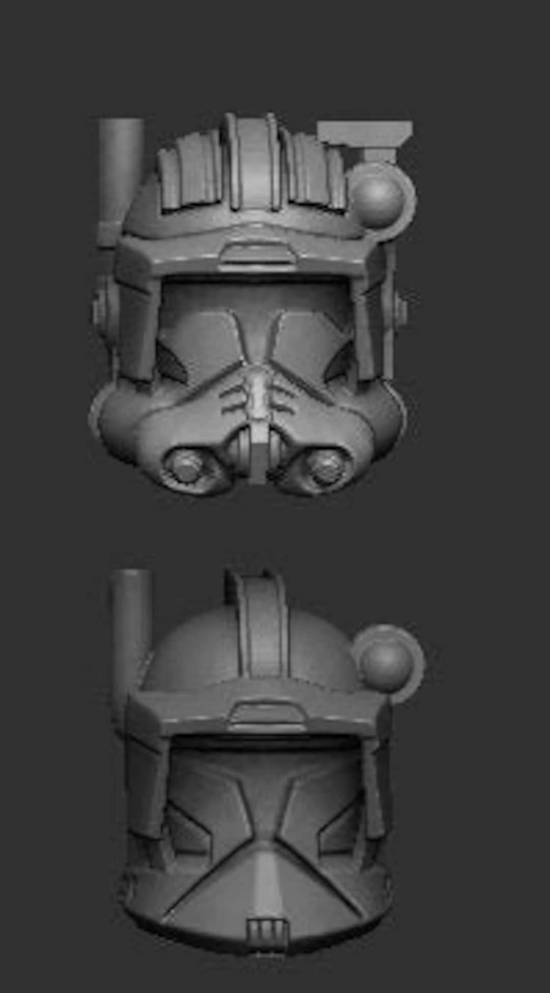 Airborne Coms P1 or P2 Clone Trooper Helmets - 5 Bits Pack - SW Legion ...