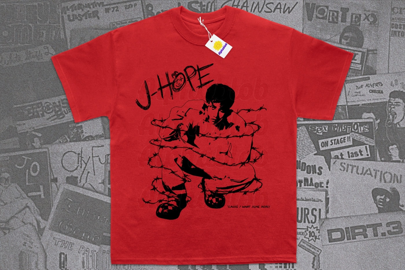 J-hope Vintage Rock Shirt J-hope Shirt J-hope Jack in the - Etsy