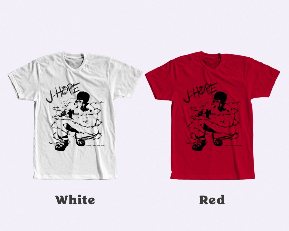 J-hope Vintage Rock Shirt J-hope Shirt J-hope Jack in the - Etsy