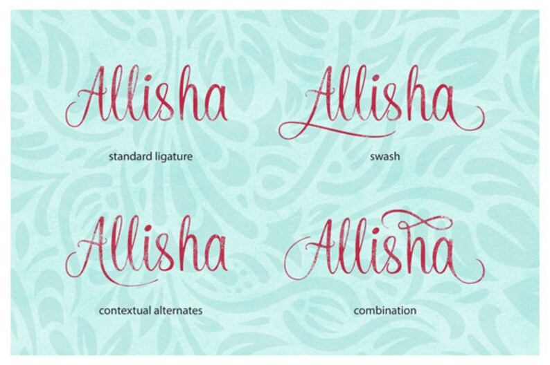 Zakia Typeface - Etsy