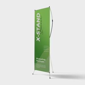 X-stand Banner Mockups - Etsy