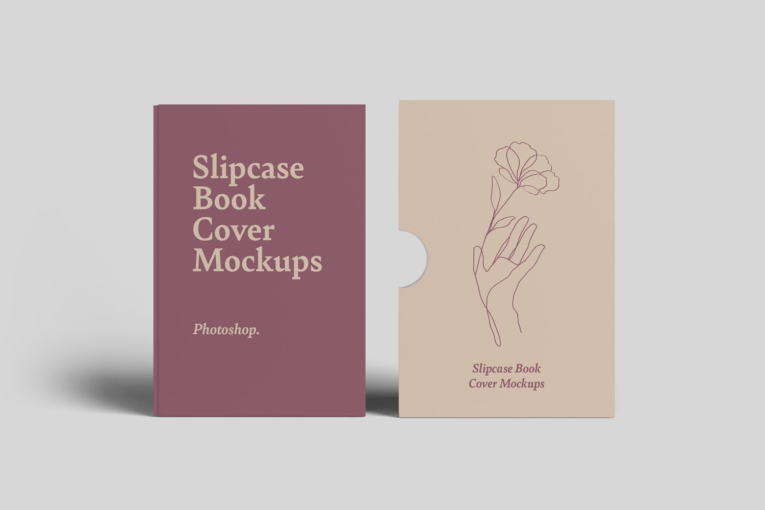 Slipcase Book Cover Mockups - Etsy