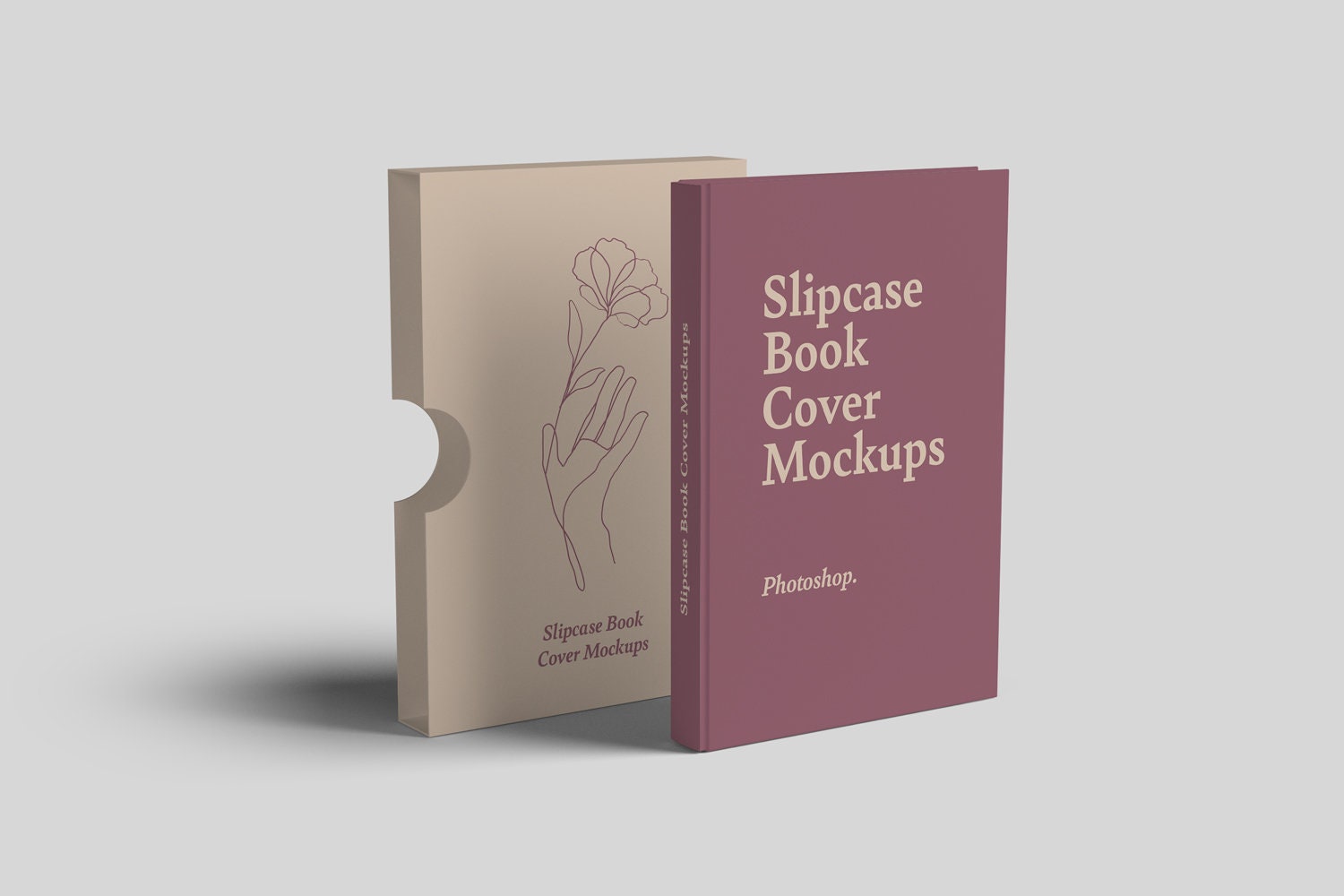 Slipcase Book Cover Mockups - Etsy