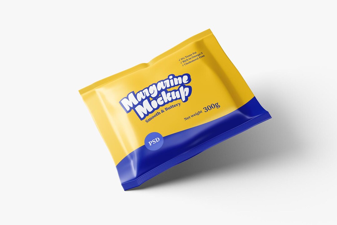 Margarine Packaging Mockups - Etsy