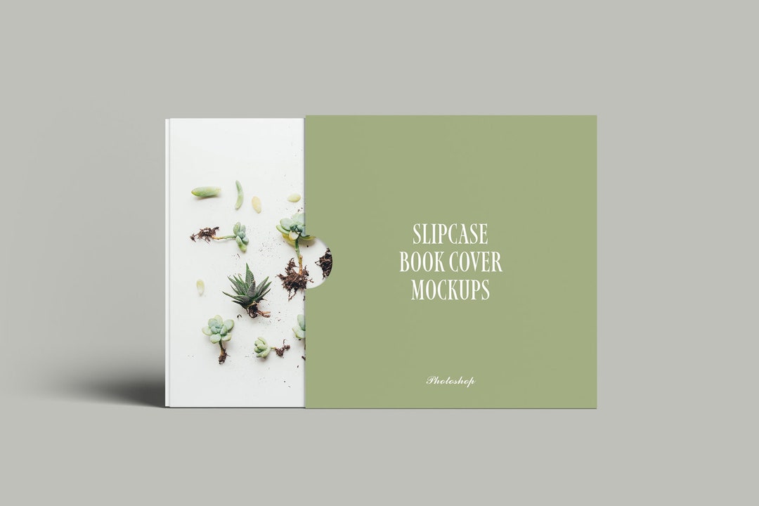 Slipcase Book Cover Mockups - Etsy