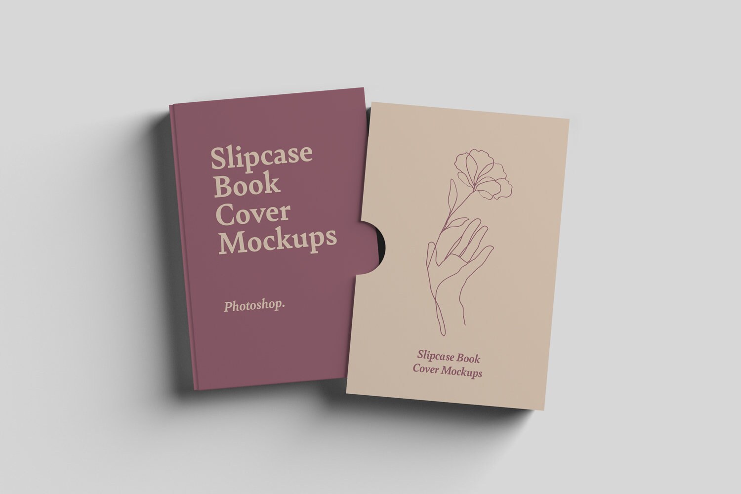 Slipcase Book Cover Mockups - Etsy