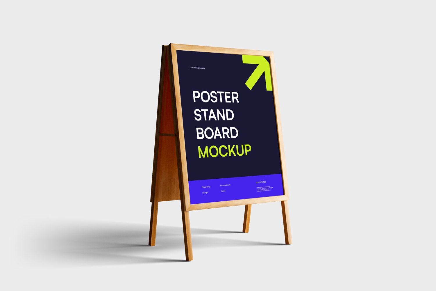 Poster Stand Board Mockups - Etsy