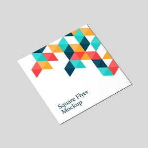 Square Flyer Mockups - Etsy