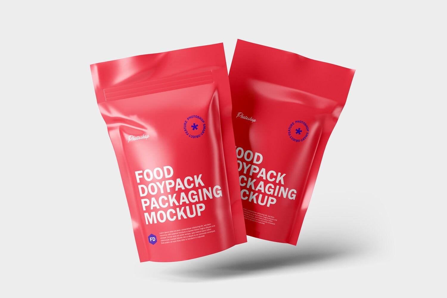Food Doypack Packaging Mockups - Etsy