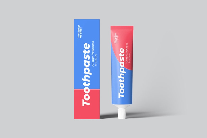 Toothpaste Packaging Mockups - Etsy