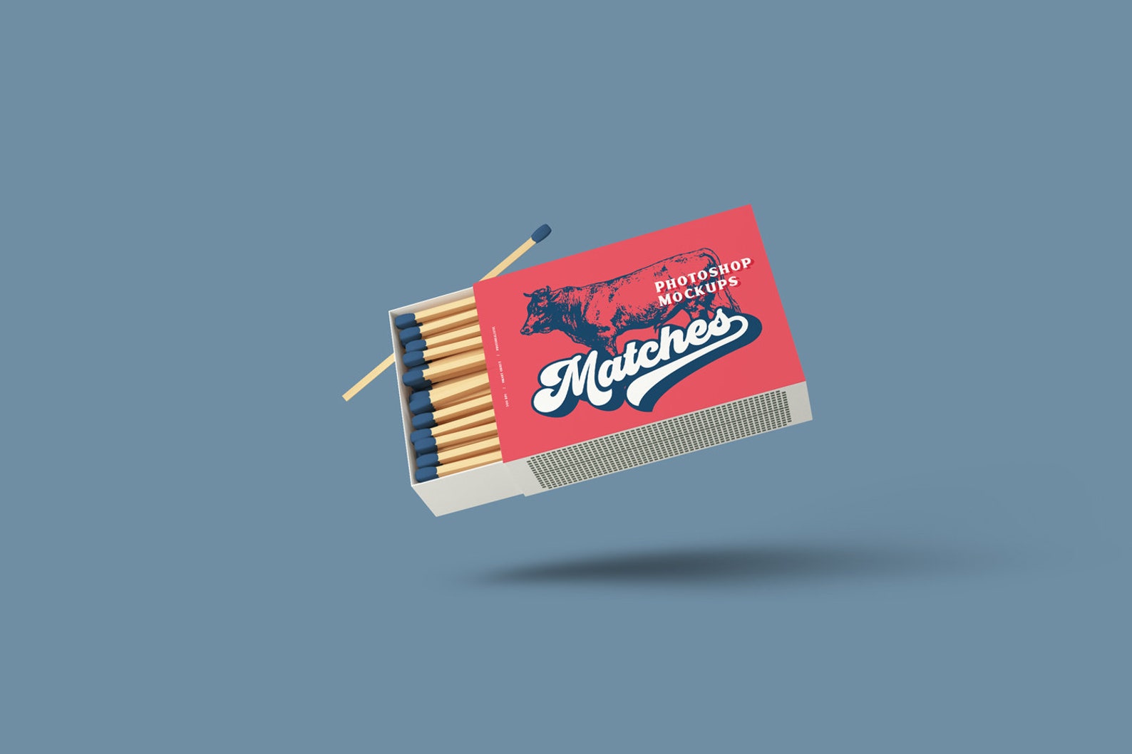Matches Box Mockups - Etsy