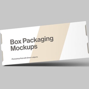 Box Packaging Mockups - Etsy