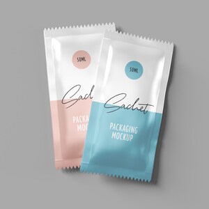 Sachet Packaging Mockups - Etsy
