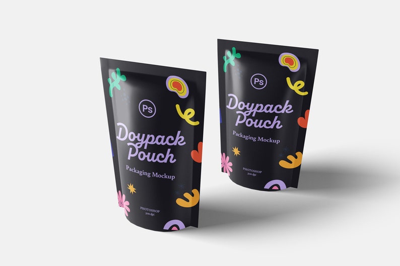 Doypack Pouch Packaging Mockups - Etsy