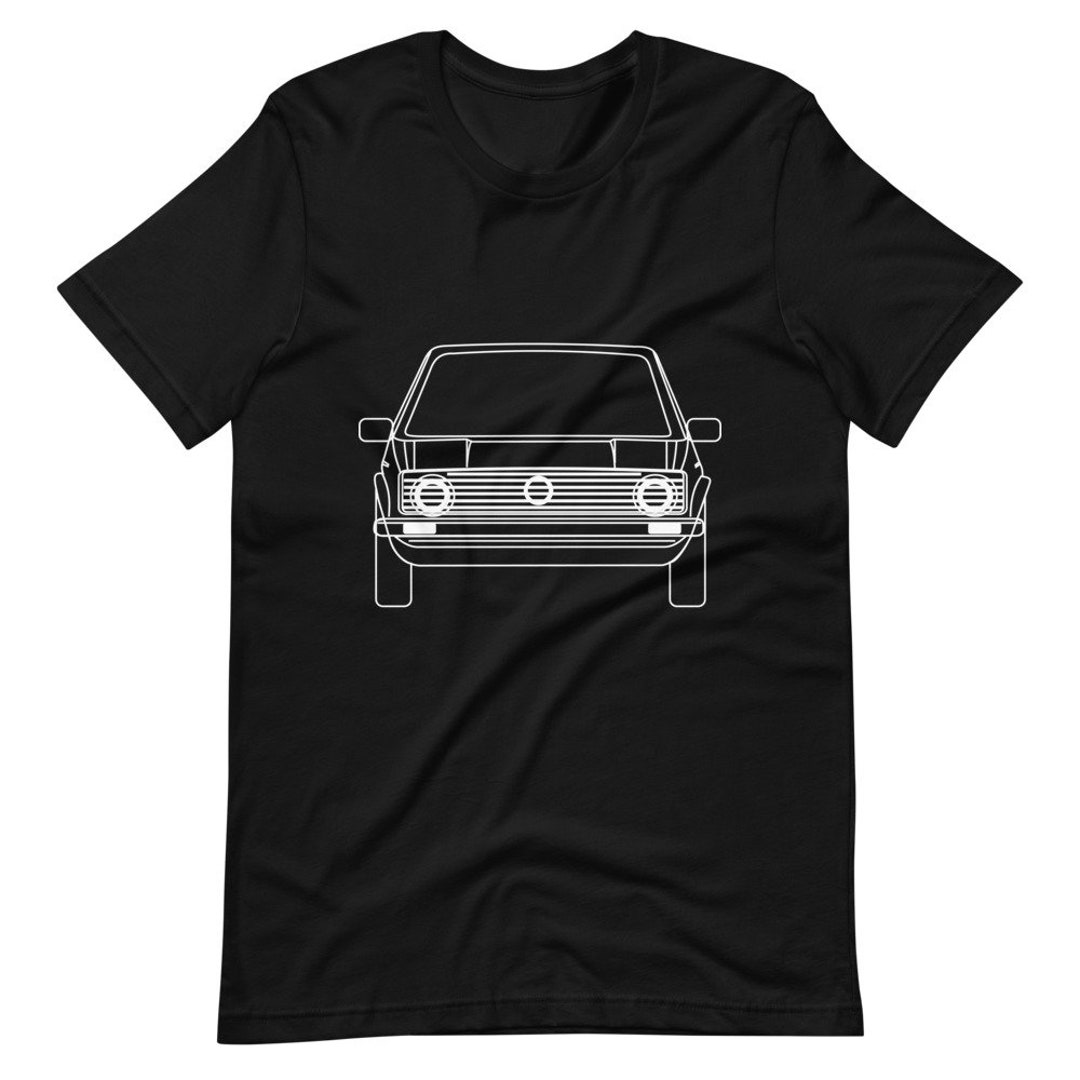 Golf Mk2 Outline Premium Unisex T-shirt - Etsy