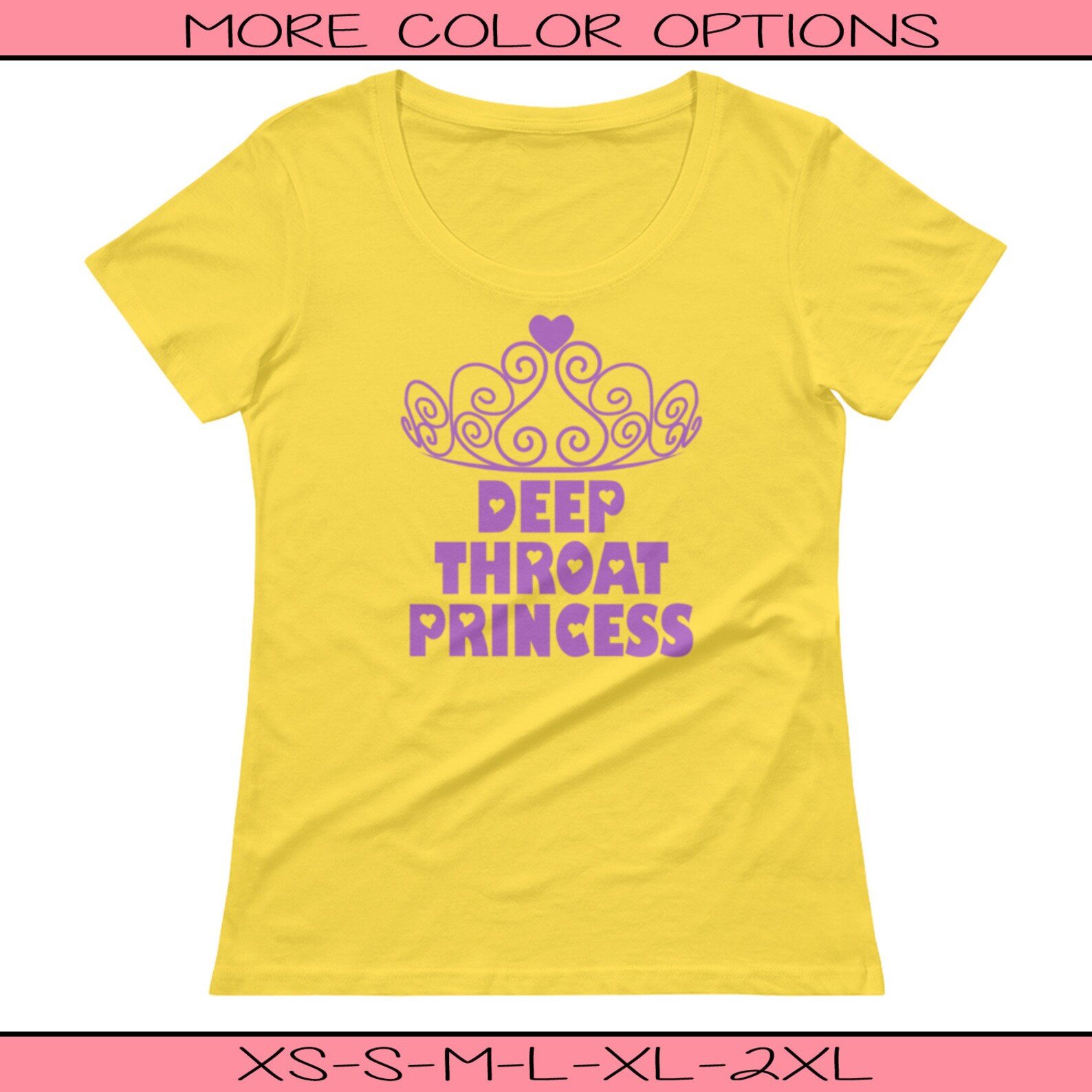 Deep Throat Princess Shirt Womens Shirt Slut Shirt Etsy