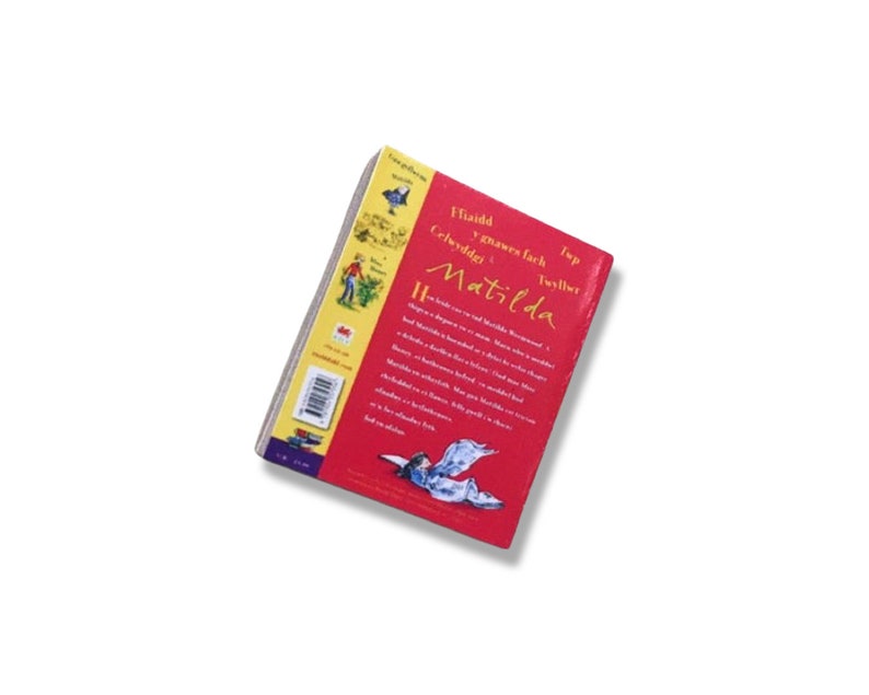 Matilda by Roald Dahl Dolls House Miniatures Real Text and - Etsy