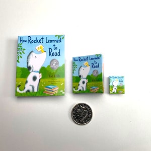 Miniature How Rocket Learned to Read Book | Real Text & Pictures | 1/4 ...
