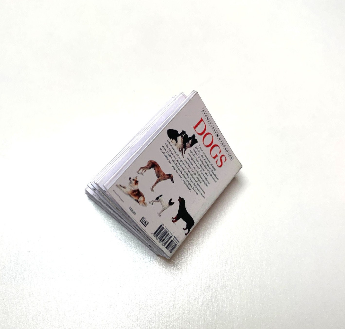 Miniature Books | Dog Book | Contains Real Text | 1/4, 1/6 or 1/12 ...