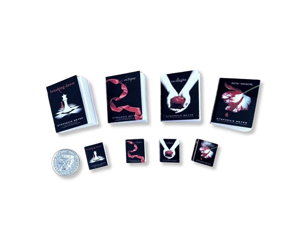 Miniature Twilight Books | Choose Your Book | 1/4 1/6 and 1/12 Scale ...