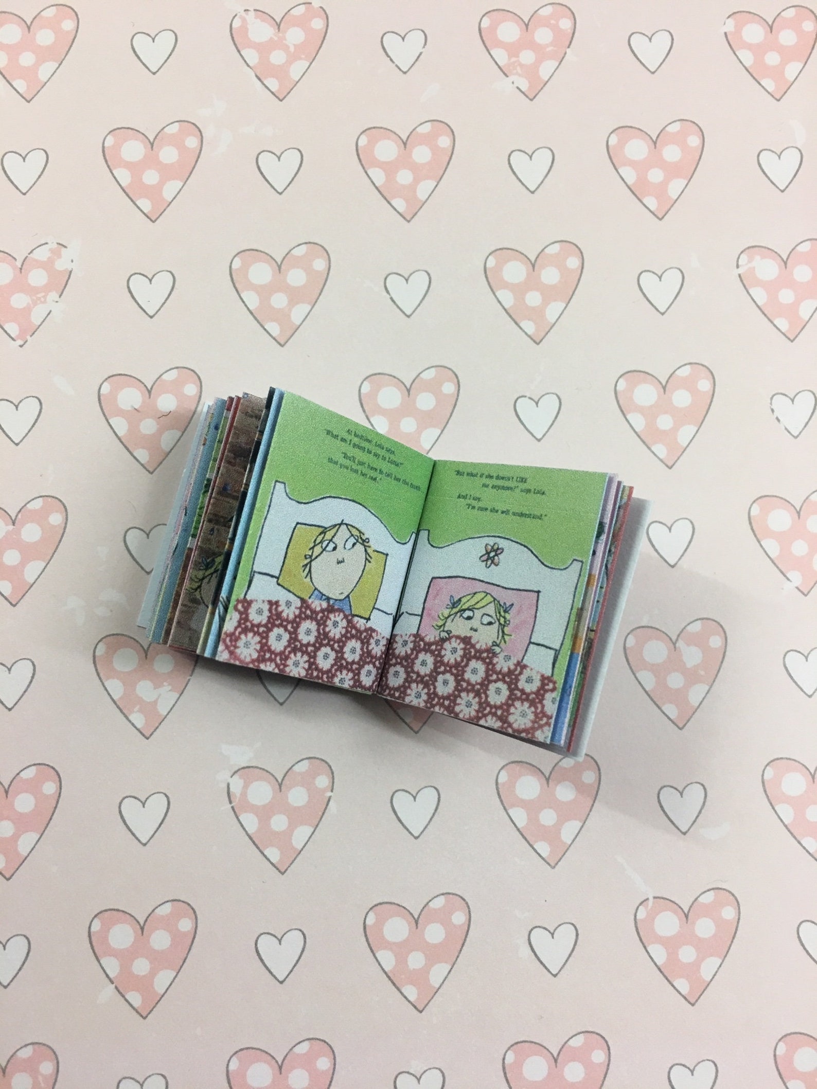 3 Charlie and Lola Miniature Books | Real Text & Pictures | 1/4, 1/6 or ...