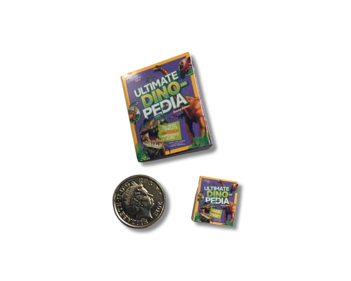 Miniature Books Set of 3 Encyclopedia Books Science | Etsy