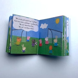 Miniature Books | Set of 3 Peppa Pig Books | Contains Real Text | 1/4 ...