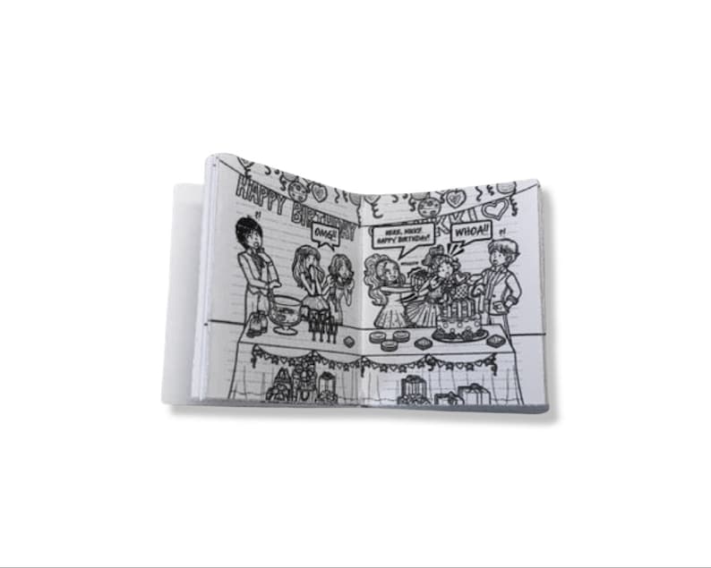 Miniature Dork Diaries Book Set 5 Books 1/6 1/4 and 1/12 | Etsy