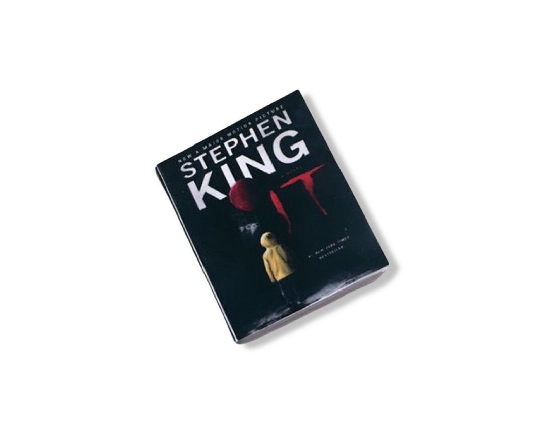 Miniature Book Stephen King IT | Horror Novel | Contains Real Text | 1/ ...