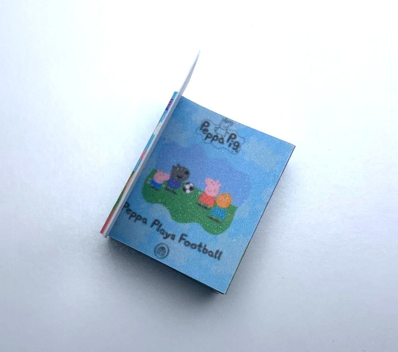 Miniature Books | Set of 3 Peppa Pig Books | Contains Real Text | 1/4 ...