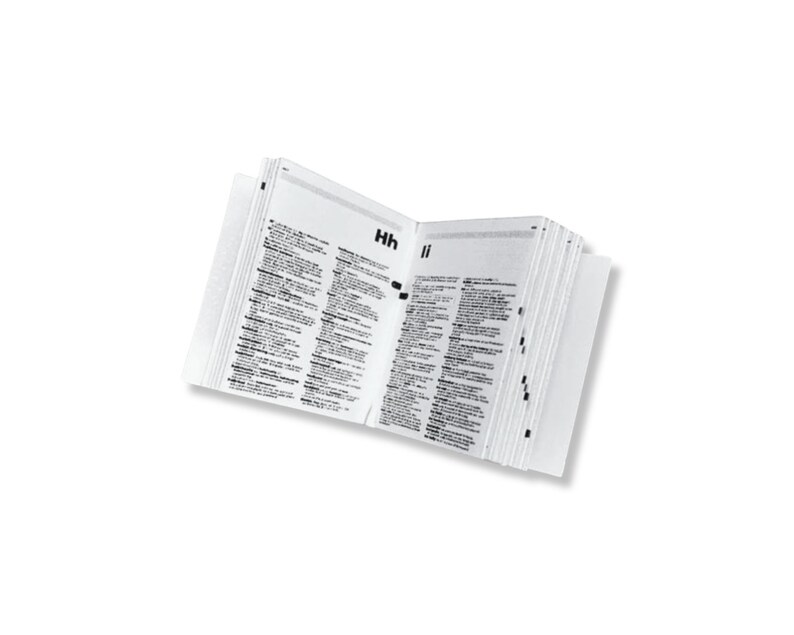 Miniature Dictionary 1/4 1/6 and 1/12 Scale Real Text | Etsy