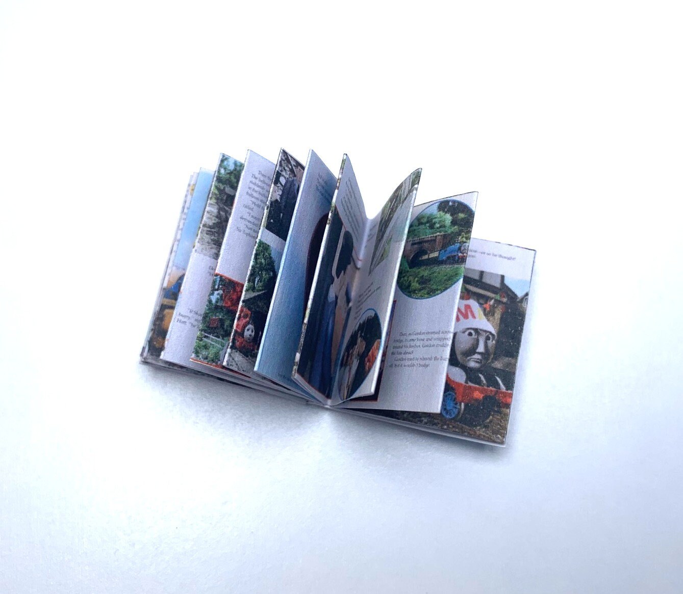 Miniature Thomas the Tank Engine Book Real Text & Pictures - Etsy