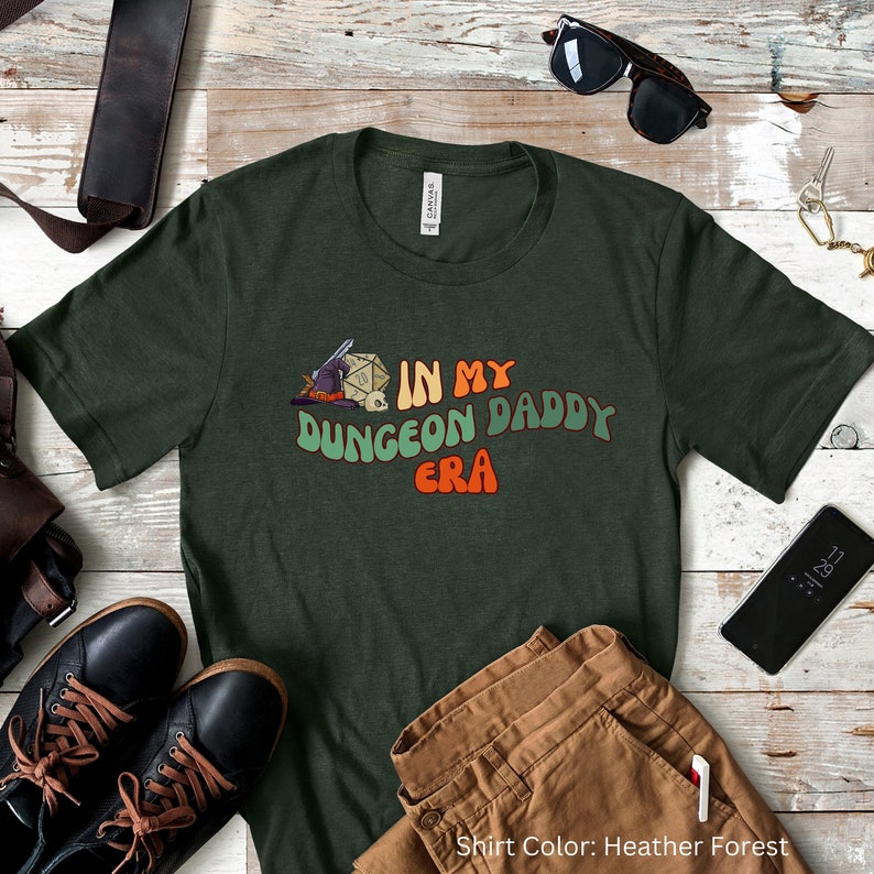 Funny Dnd Shirt, in My Dungeon Daddy Era DND Unisex T-shirt, Dungeons ...