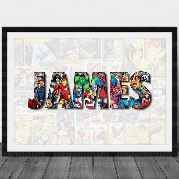 Superhero Name - Etsy