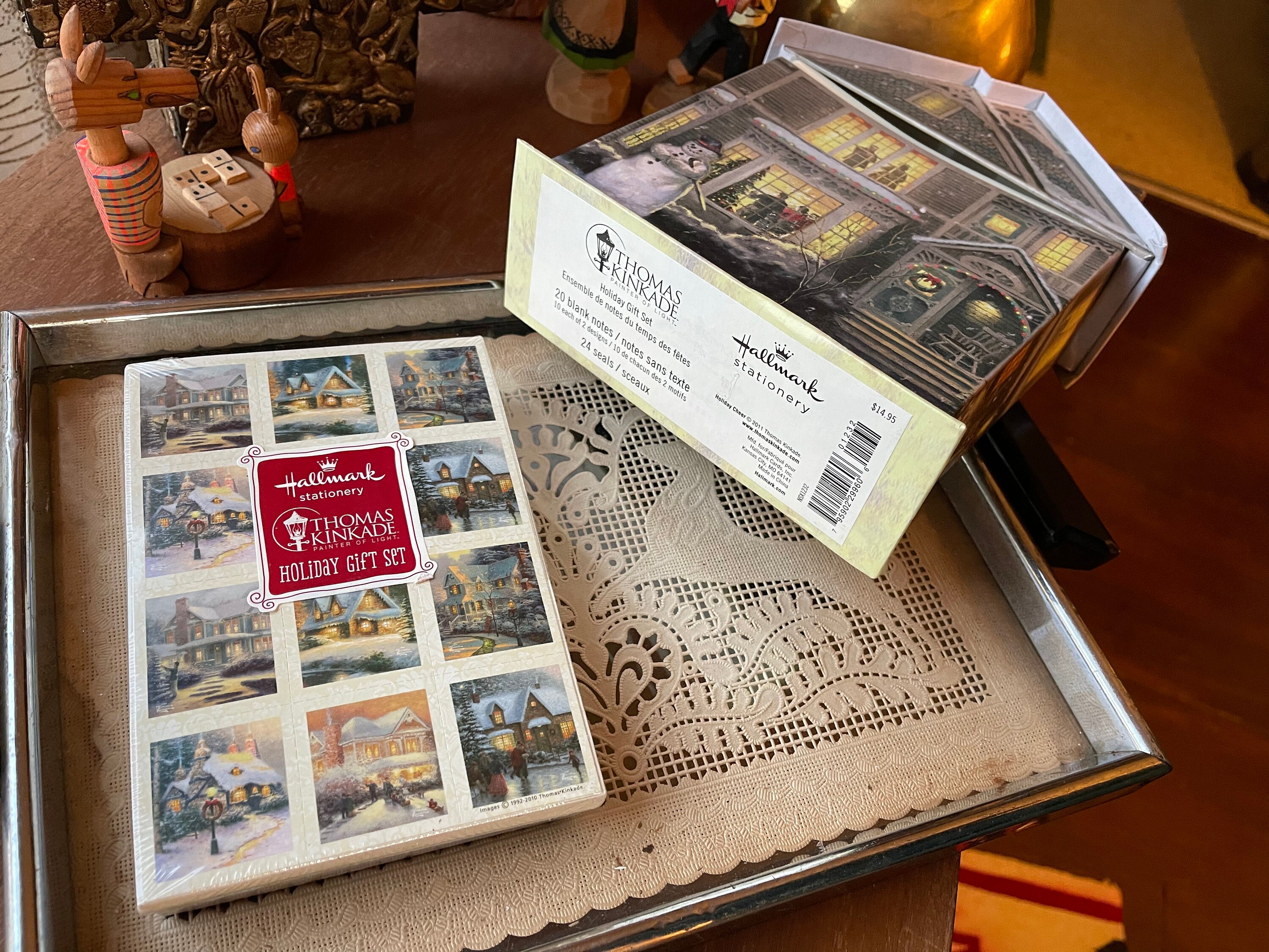 Vintage Thomas Kincaid Hallmark Christmas Cards Box Set 20 | Etsy